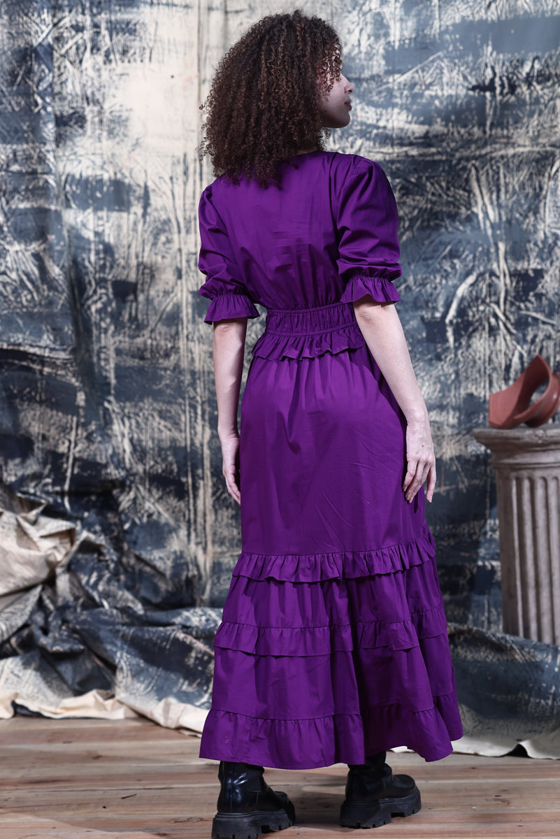 PURPLE KARINA DRESS – Maude Vivante
