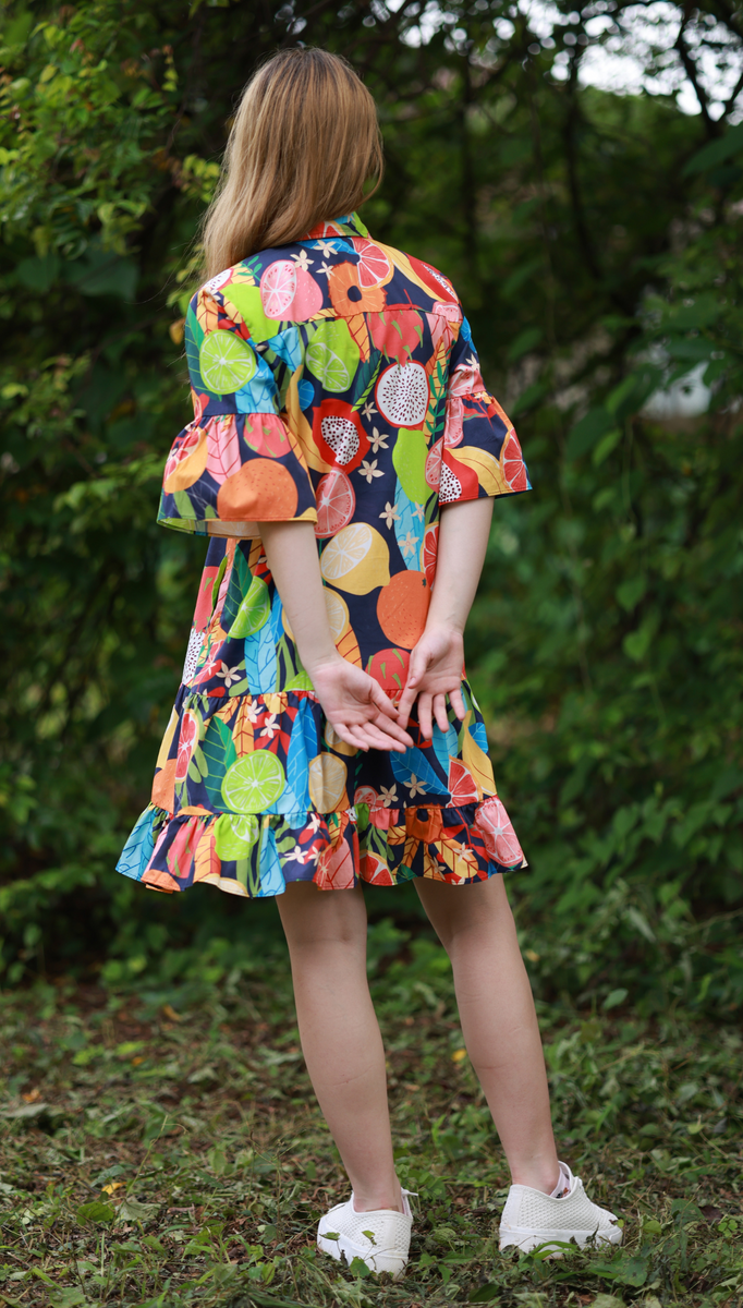 FRUIT FOREST ZARA Dress – Maude Vivante